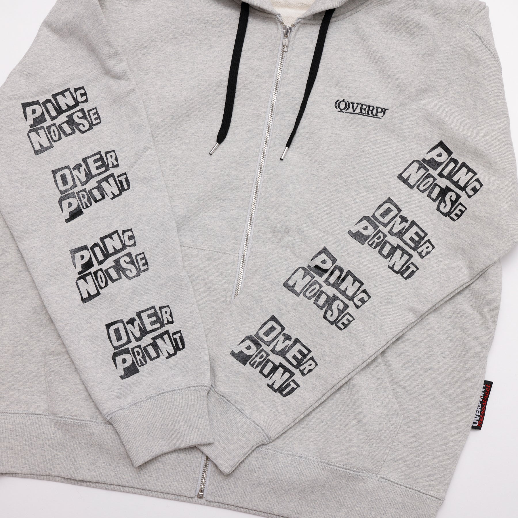 OVERPRINT Zip Hoodie_PINC NOISE – over print